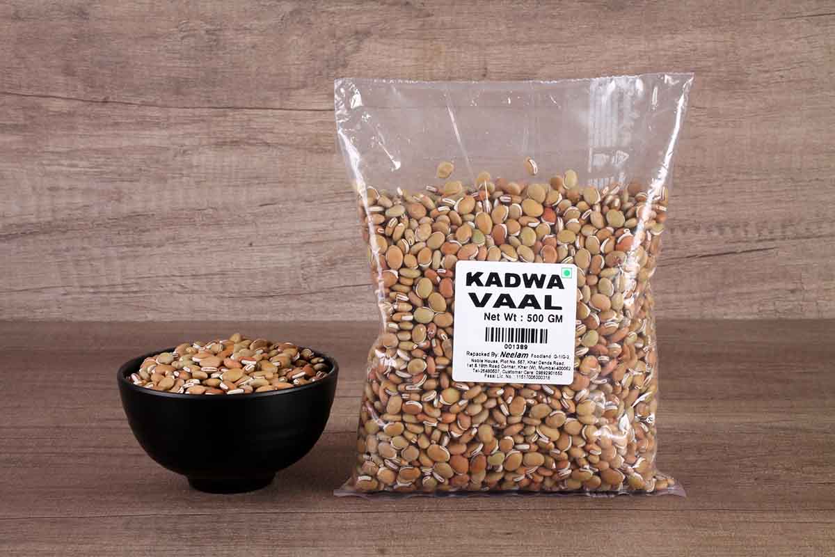 KADWA VAAL/BUTTER BEANS 500 - Neelam Foodland Mumbai